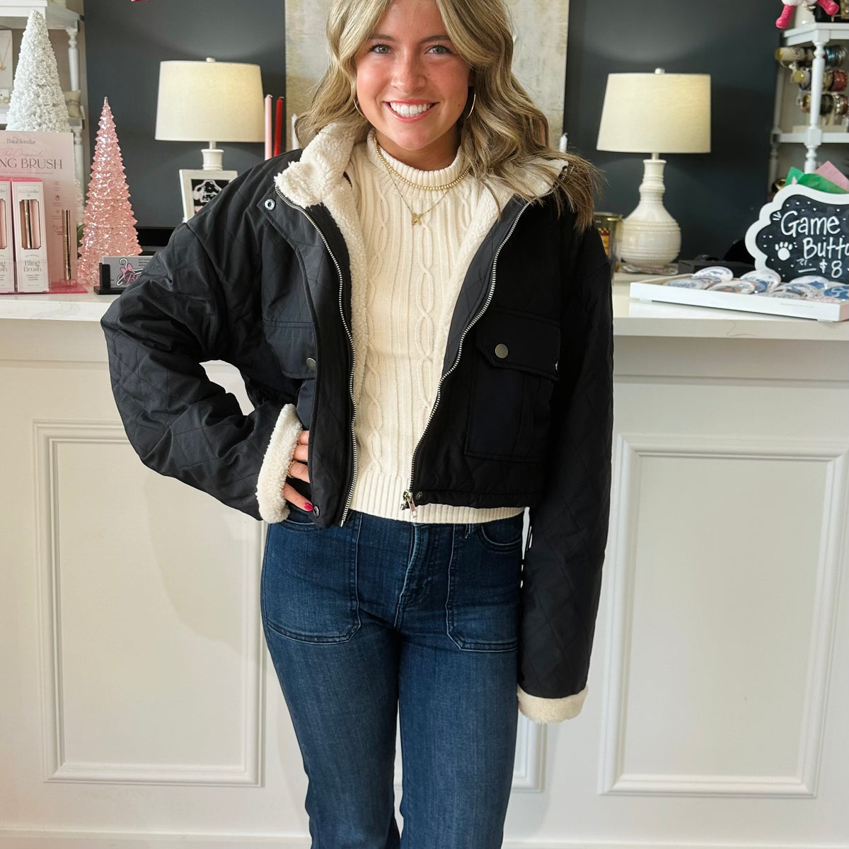 Ashton Quil Ted Jacket – Bliss on Brannon